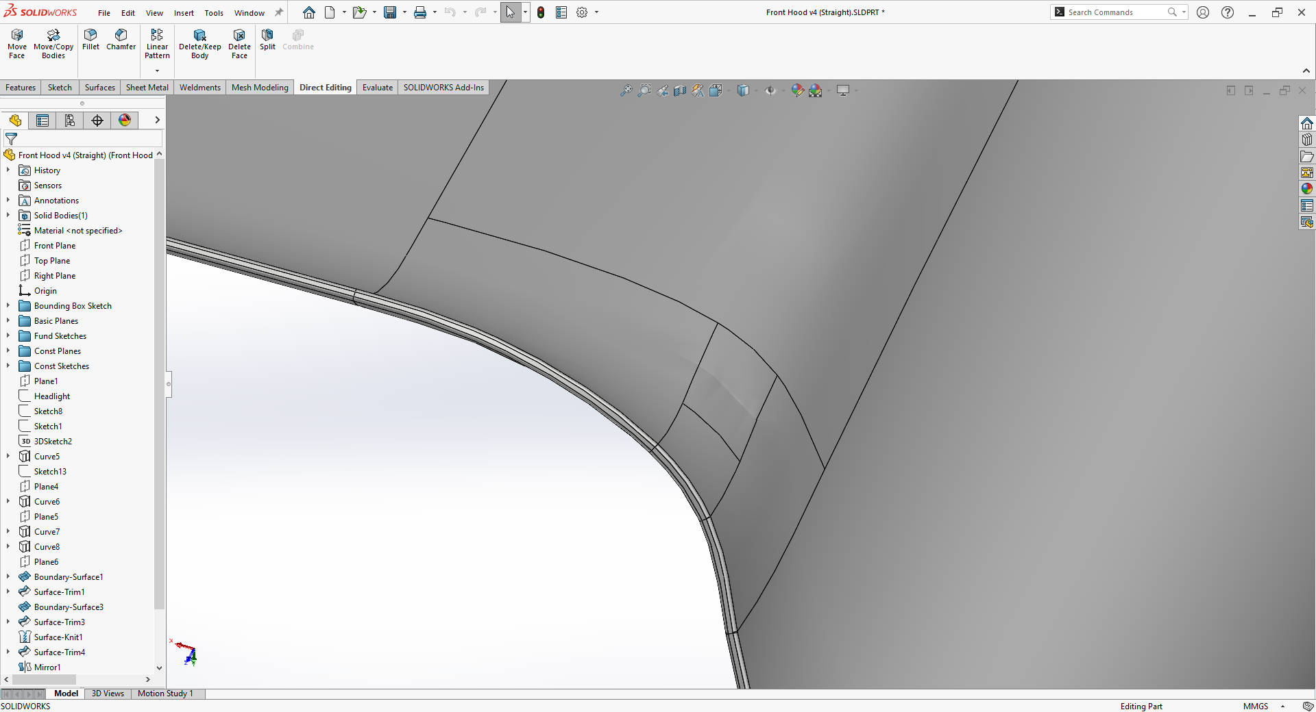 Surface Modelling Tips How To Convert Solids To Surfaces In Solidwork